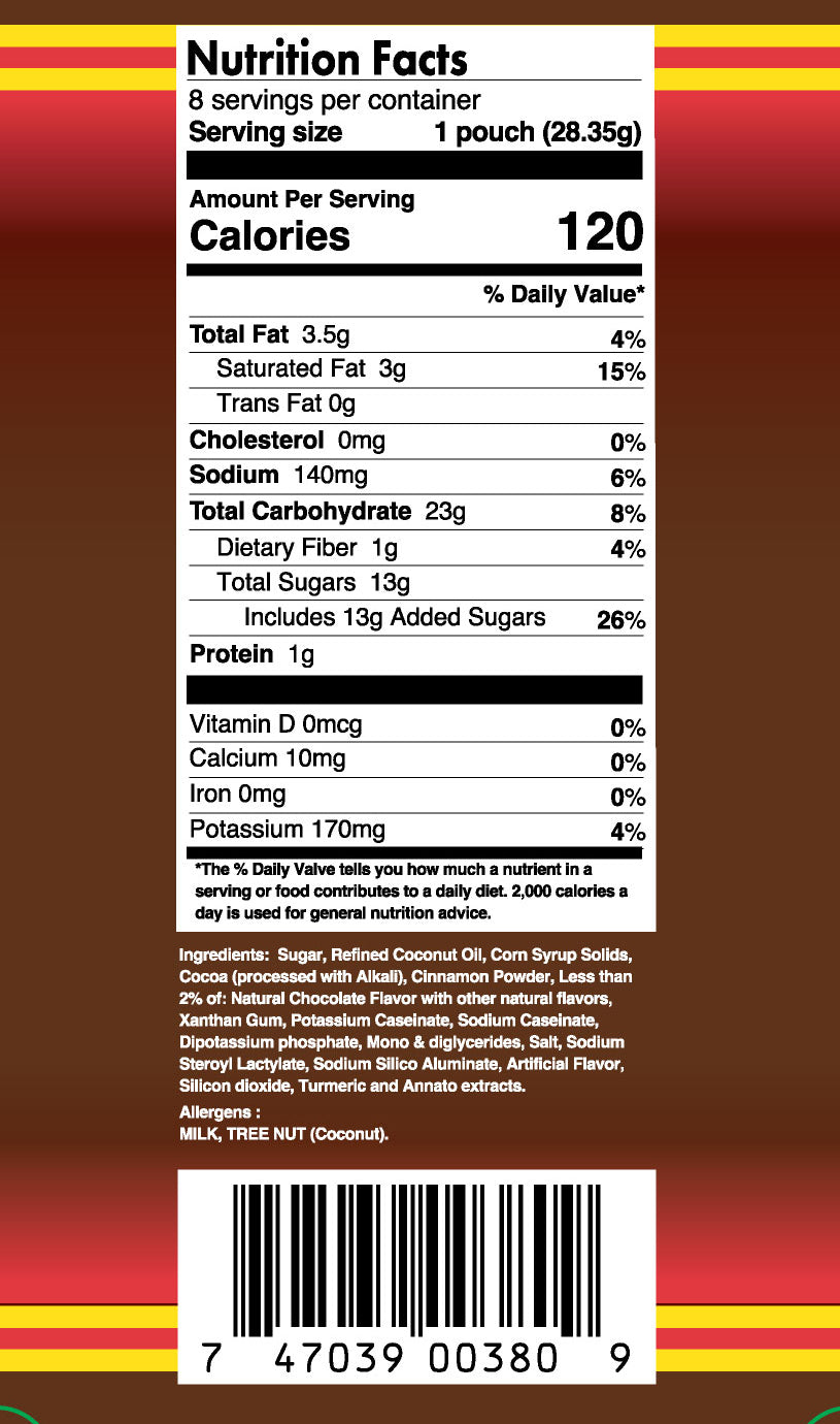 Cinnamon Hot Chocolate 8-1 oz pouches – Mannheim Steamroller